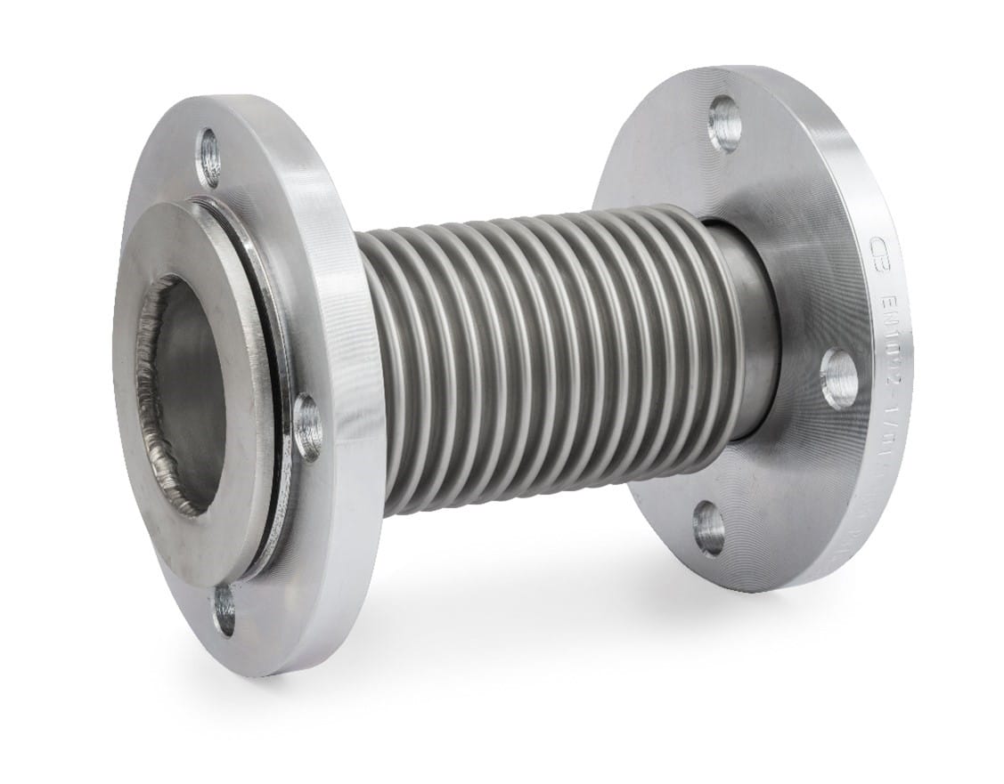 Axial Expansion Joints with PN16 Swivel Flanges - Whitehouse Flexible Tubing